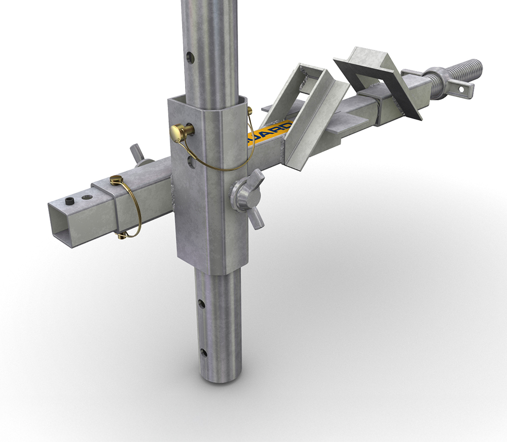 Steel System - Maxi Beam Clamp - KGUARD® - Edge Protection and Fall ...