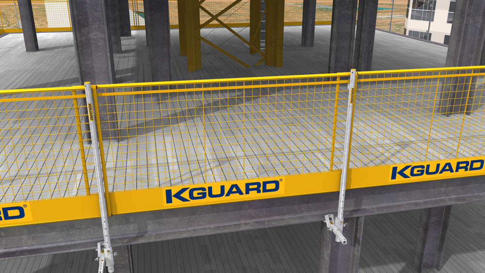 Steel System - KGUARD® - Edge Protection and Fall Prevention Systems